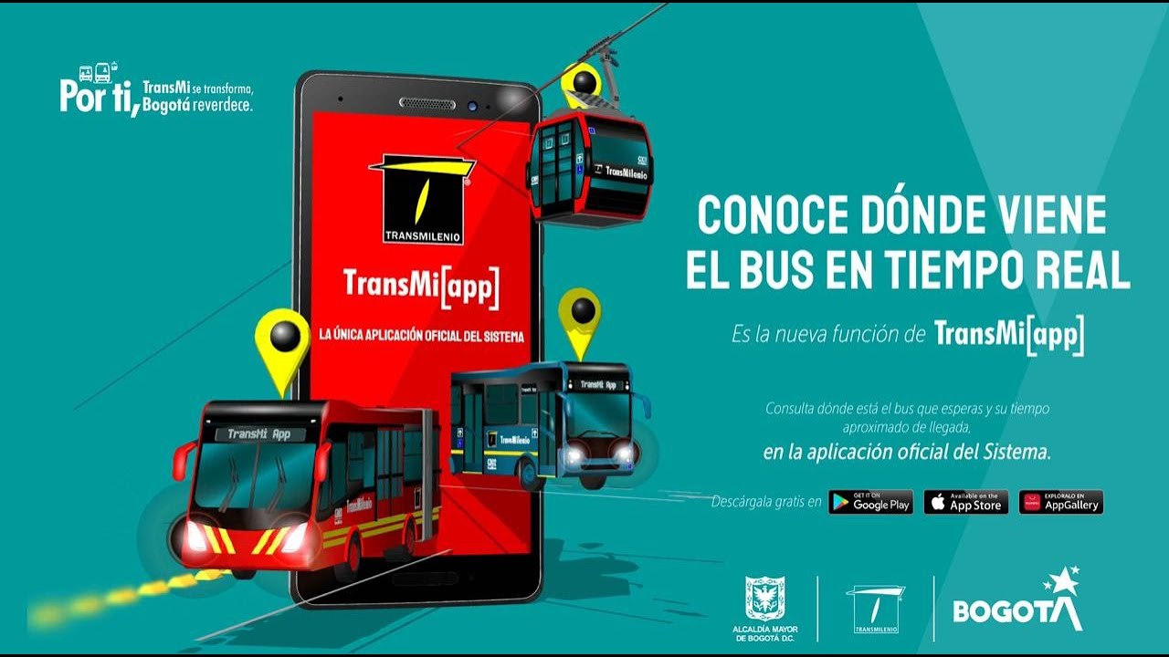 NUEVA TRANSMIAPP, USUARIO PODRÁ SABER DONDE VIENE EL BUS QUE ESPERA ...